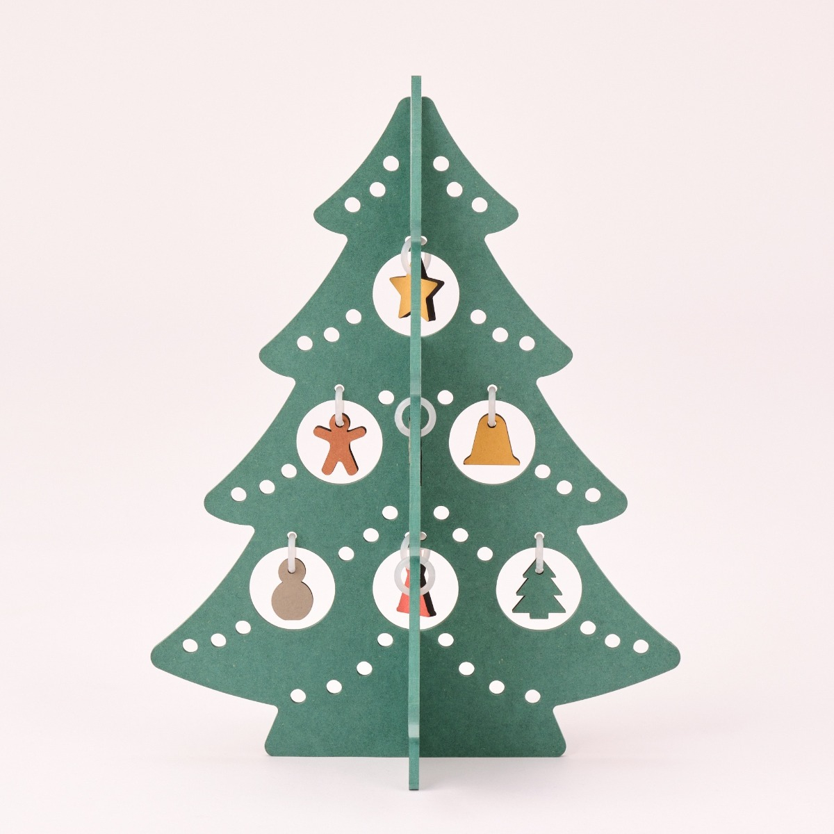 MUJI Color Mdf Christmas Tree L Green