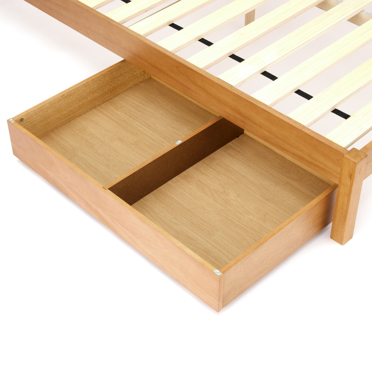 MUJI [A] Hộc Kéo Giường Gõ Cao Su