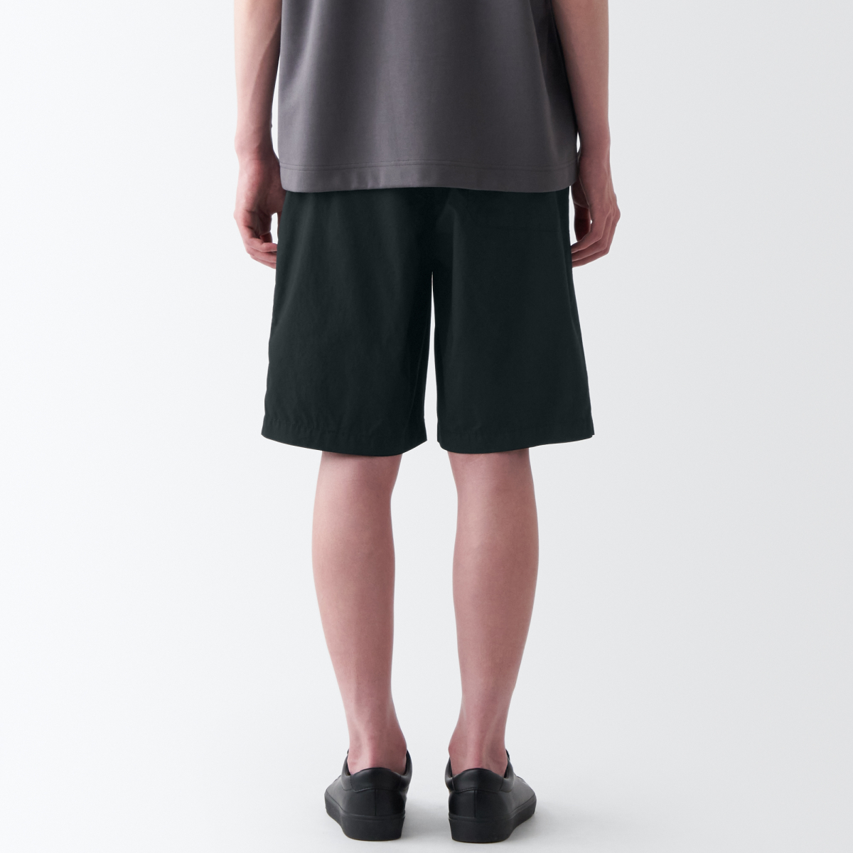 Washed Broad Short Pants