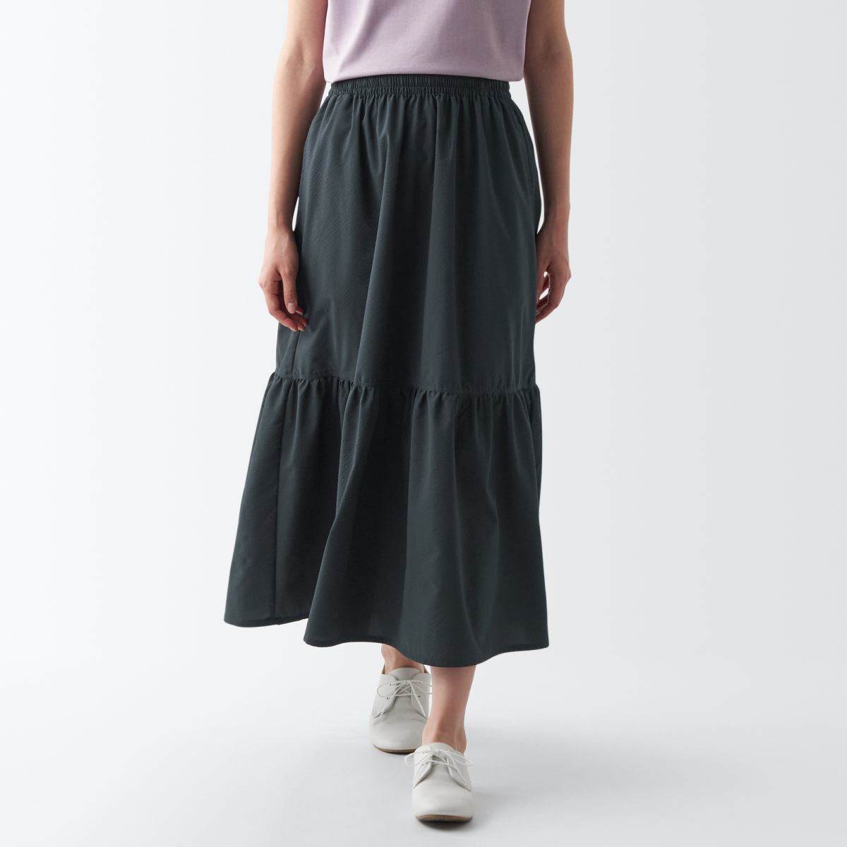 Breathable Seersucker Skirt