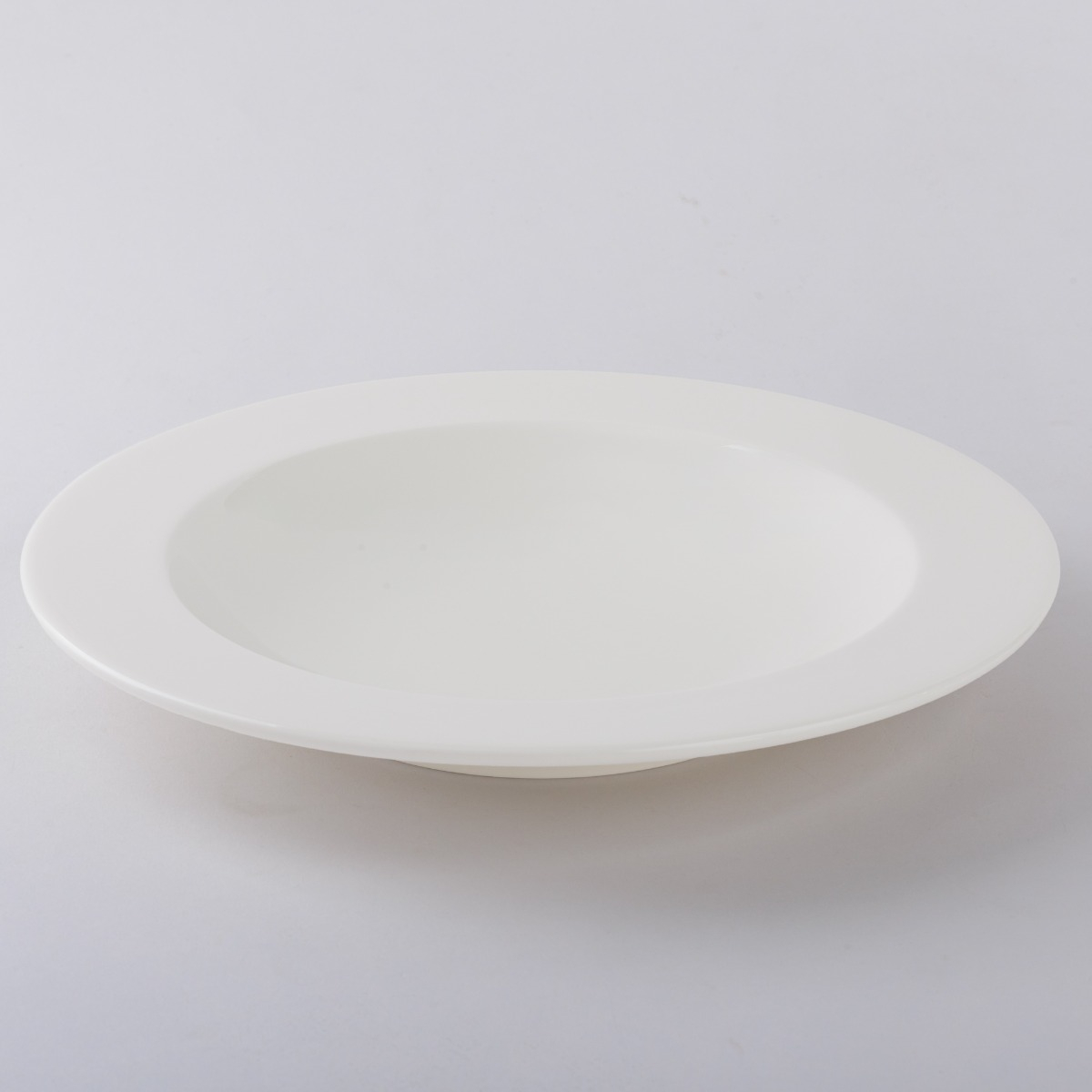 [A] Deep Rim Plate White