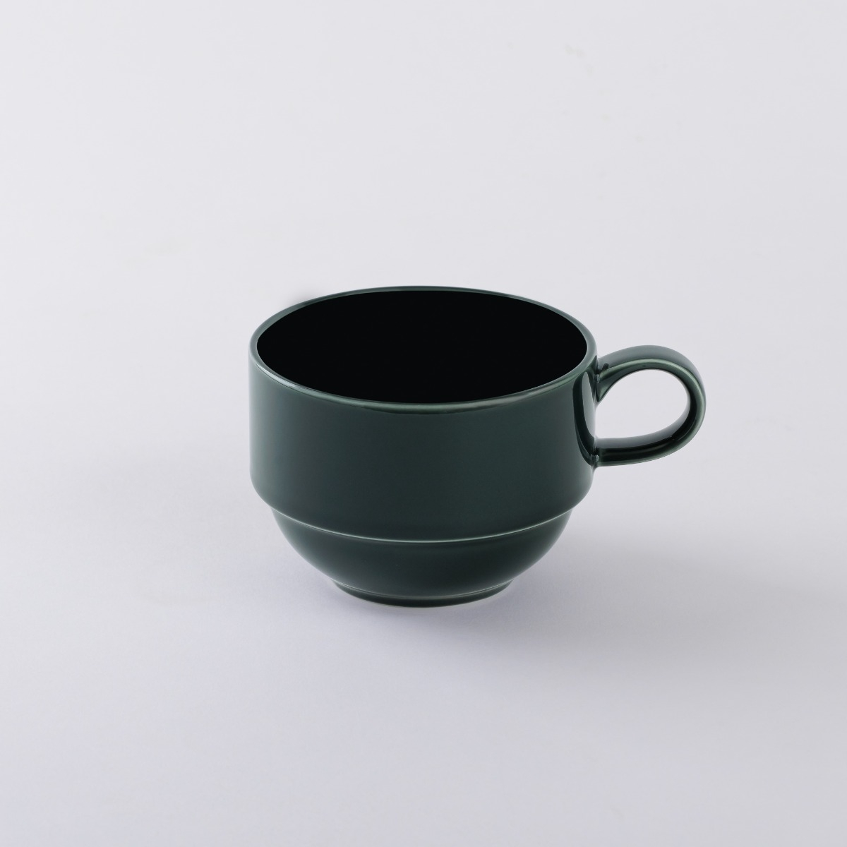 [A] Stackable Cup Deep Green S