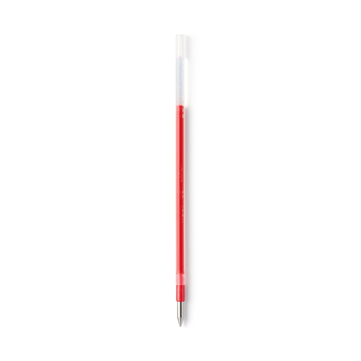 MUJI Refill Smooth Writing Oil-Based Ink Ballpoint Pen - Red