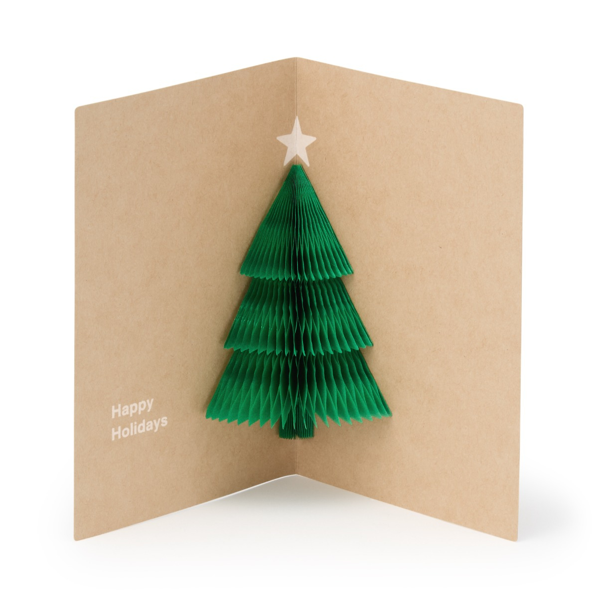 Honeycomb Paper Small Card Tree
