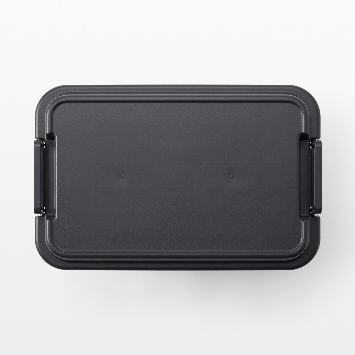 Polypropylene Sturdy Storage Box Dark Grey