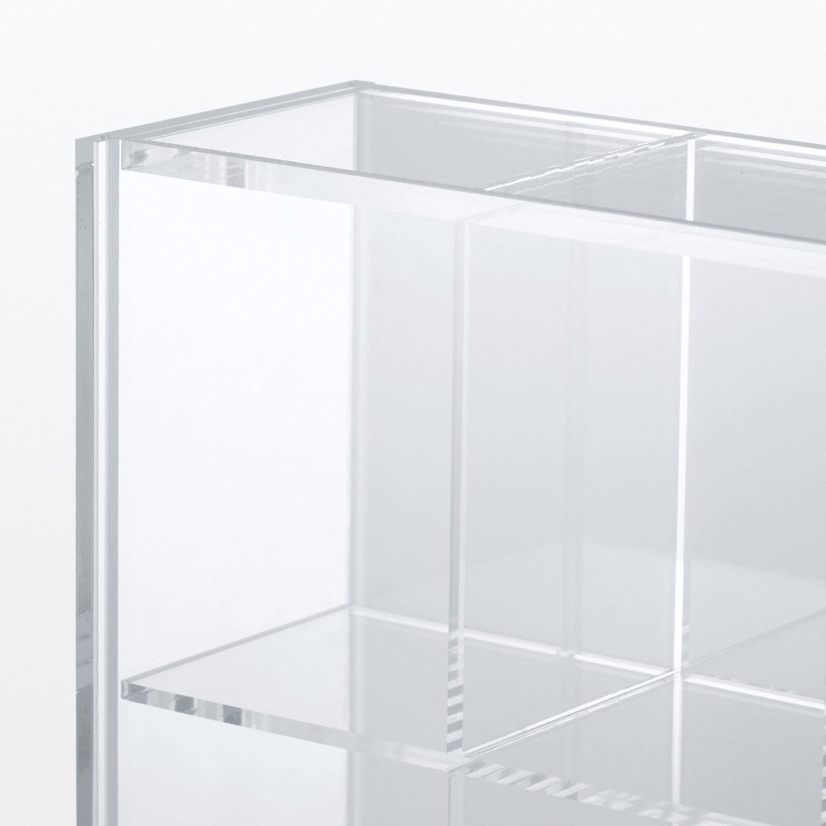 Translucent Back Acrylic Collection Box 4*4 MUJI