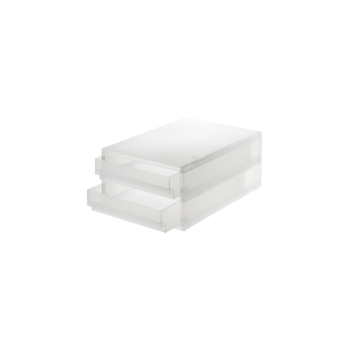Pp Storage Case / Extra Shallow / 2 Drawers